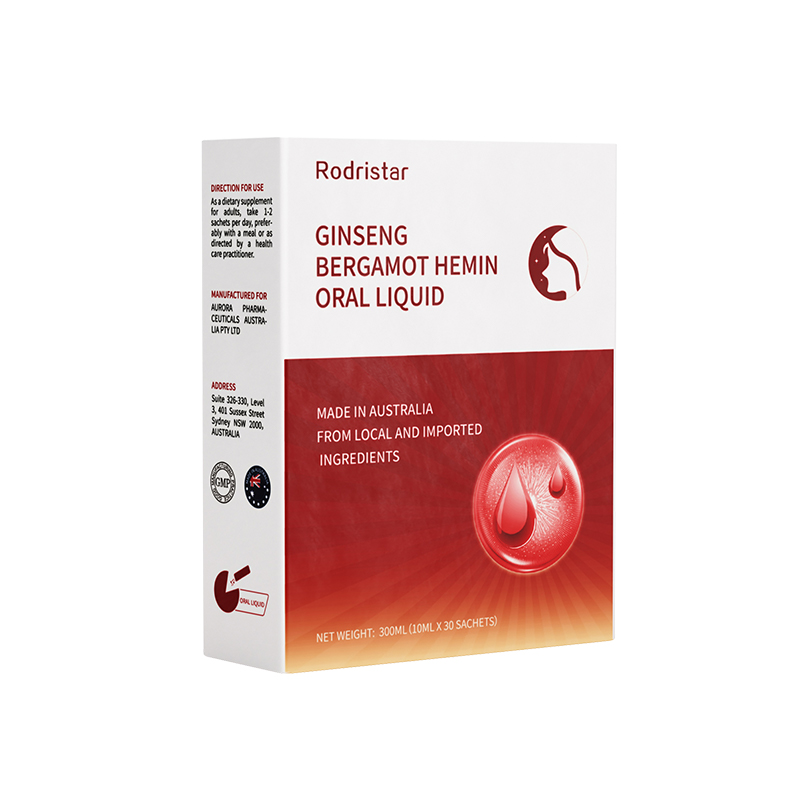Rodristar Ginseng and Buddha's Hand Hemoglobin Oral Liquid - Rodristar